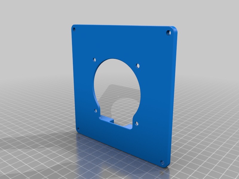 Free 3D file 80mm 100 watt LED Tripod Mount Fixture・3D print model to ...