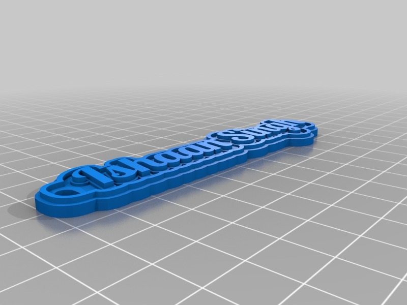 Free 3D file Ishaan Singh・3D printing model to download・Cults