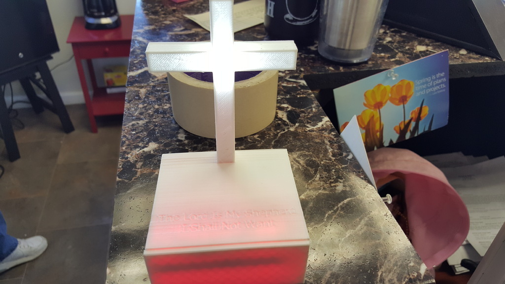 Free 3D file Cross Night Light・3D print design to download・Cults