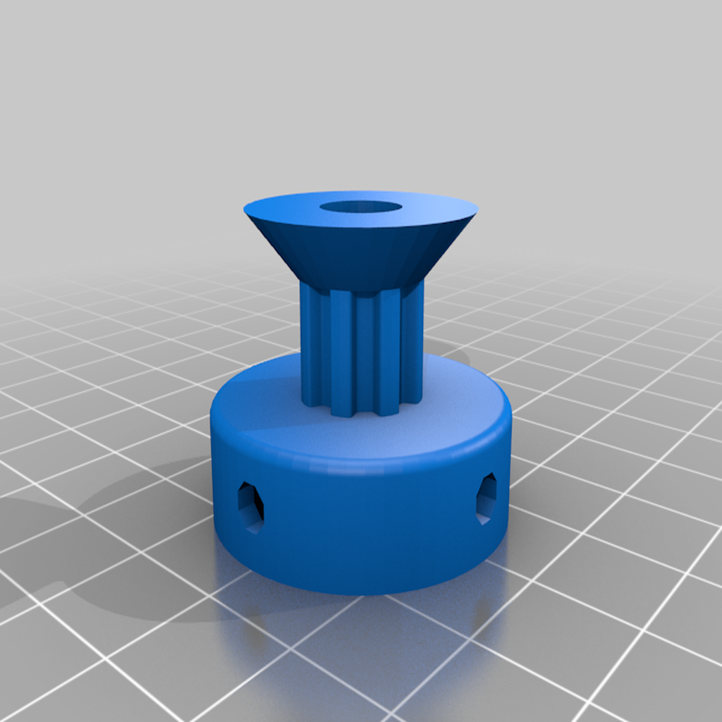 Free 3D File Stepper Motor GT2 Timer Pulley (20 Teeth, 12mm, 48% OFF