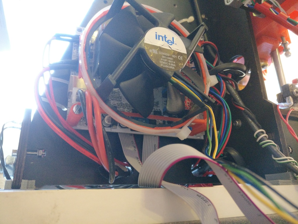 Free 3D file Simple fan mount GT2560 for intel stock fan・3D printing ...