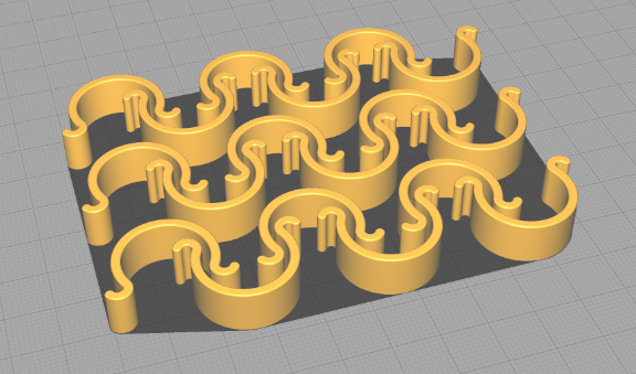 Free 3D file Universal Pipe Clip・3D print object to download・Cults