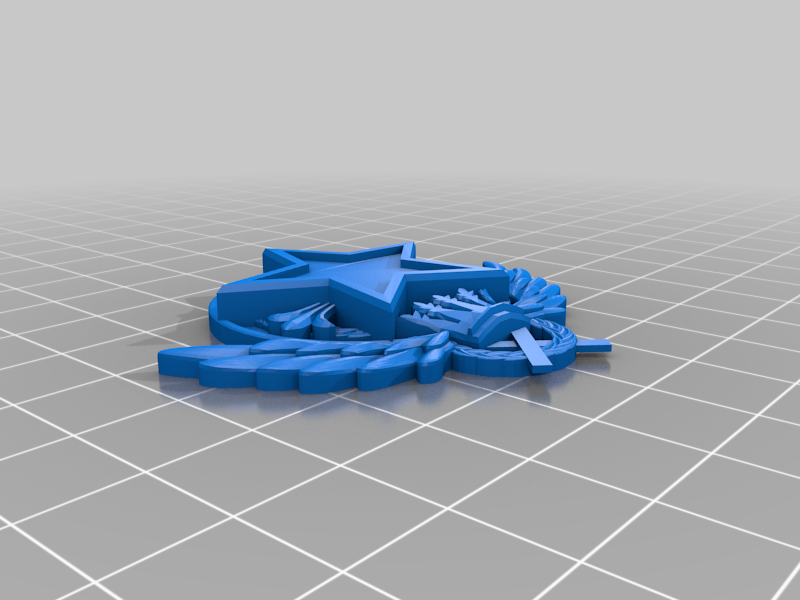 Free 3D file CS GO 2021 SERVICE MEDALS・Object to download and to 3D ...