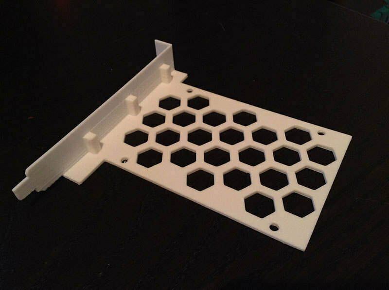 Free 3D file PCI harddisk bracket・3D printing design to download・Cults