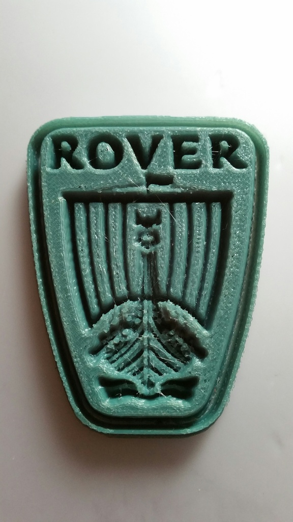 Free 3D file Rover Logo Badge・3D printing design to download・Cults