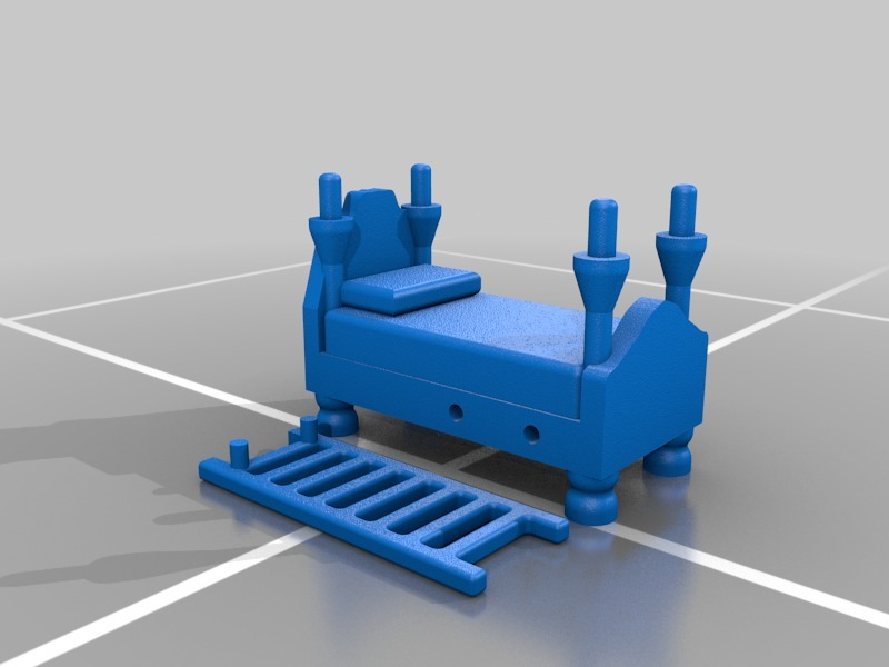 Free 3D file Mini Furniture (bedroom) 🛏️・3D printable object to ...