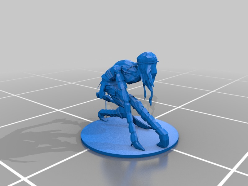 Free 3D file Dancer of the Boreal Valley・3D printing idea to download・Cults