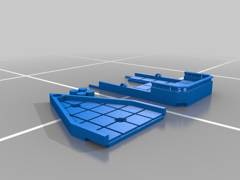 Free 3D file Modular 28mm Scale Ships ~ Prison & Patrol ⛵・3D printing ...