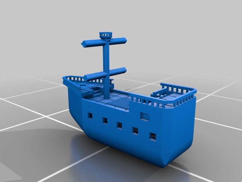 Free 3D file Modular 28mm Scale Ships・3D printer model to download・Cults