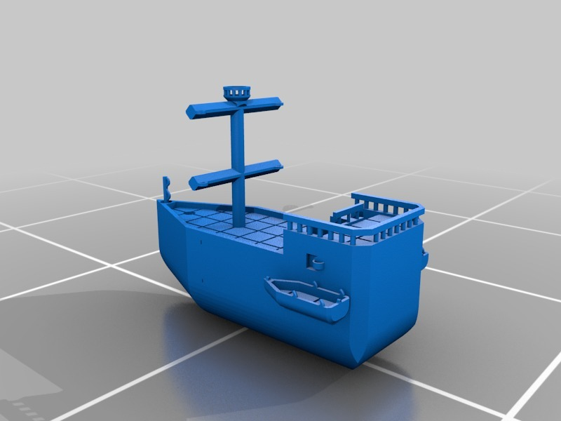 Free 3D file Modular 28mm Scale Ships ~ Prison & Patrol ⛵・3D printing ...