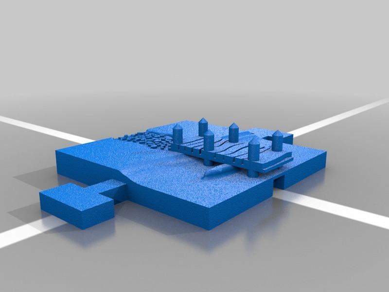 Free 3D file World Map Builder ~ Over Seas・3D printer model to download ...