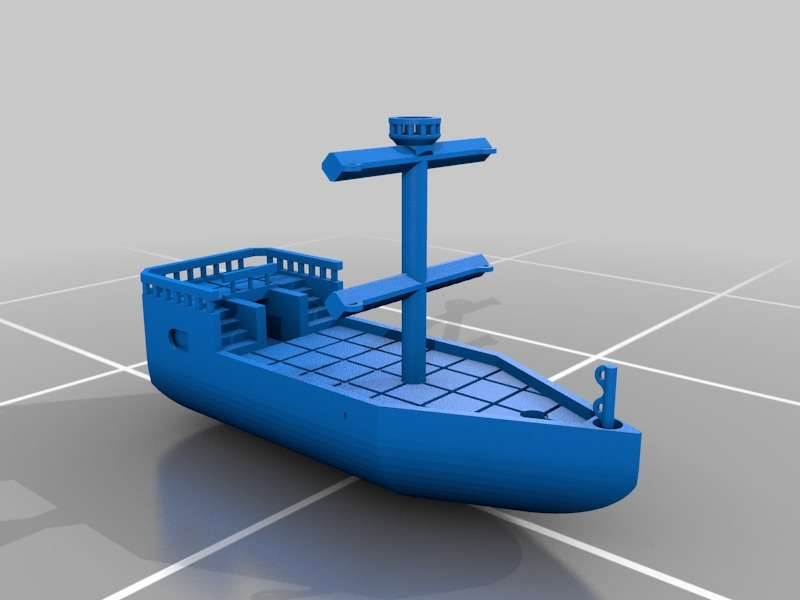 Free 3D file Modular 28mm Scale Ships・3D printer model to download・Cults