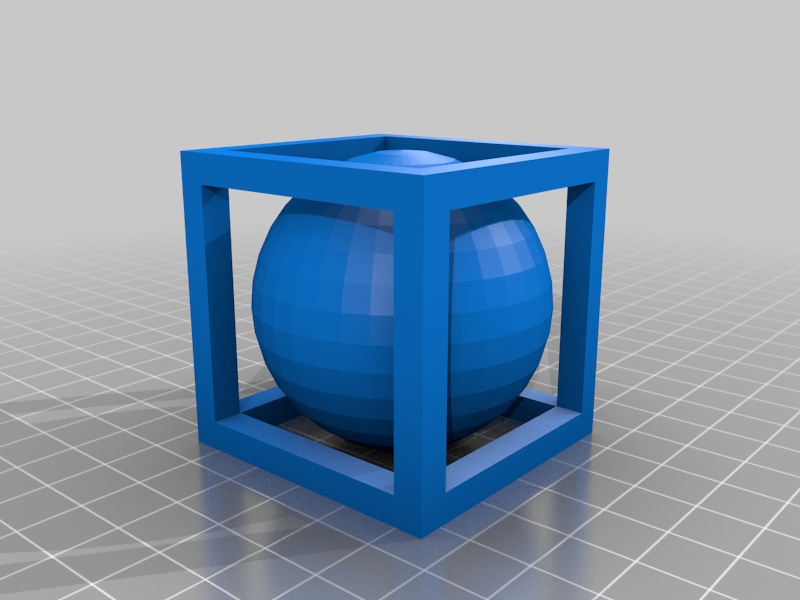 Free 3D file Ball in Box・Model to download and 3D print・Cults