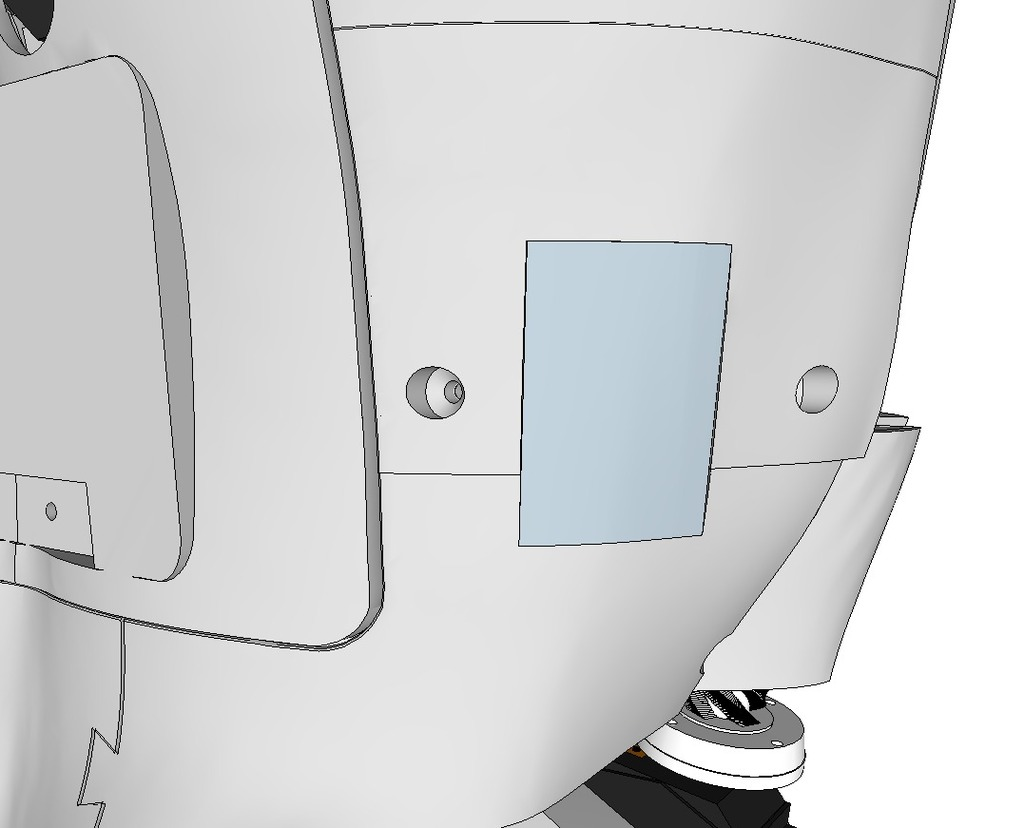 Fichier 3D gratuit Inmoov Back Cover・Design pour imprimante 3D à ...