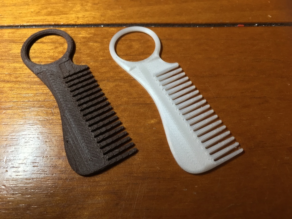 Free 3D file Mustache Comb 🧔・3D printer model to download・Cults