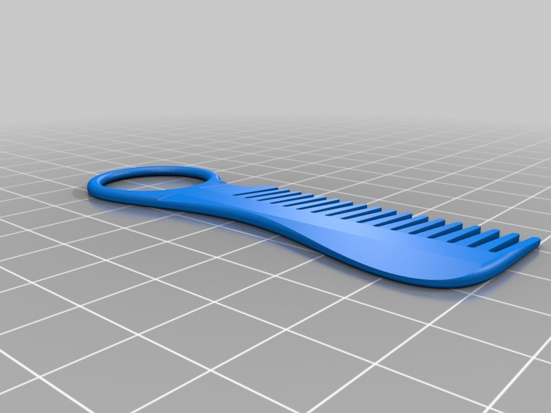 Free 3D file Mustache Comb 🧔・3D printer model to download・Cults