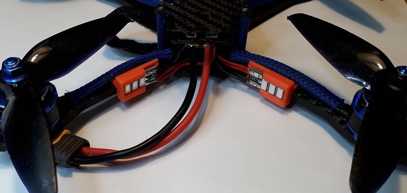Free 3D file LED mount for drone arm・3D print object to download・Cults