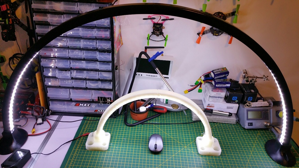Free 3D file LED arch lamp smaller 🔦・Design to download and 3D print・Cults