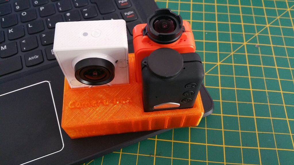 Free 3D file Action camera storage box.・3D printer model to download・Cults