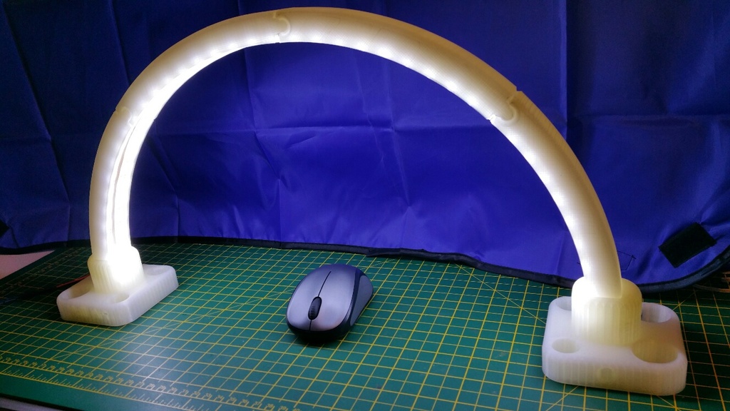 Free 3D file LED arch lamp smaller 🔦・Design to download and 3D print・Cults