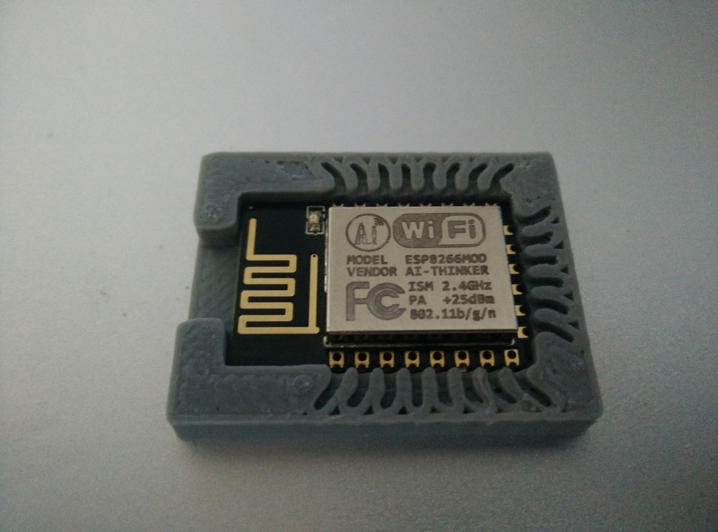 Fichier 3D gratuit ESP8266 ESP-12E Socket (COMPACT)・Objet pour ...