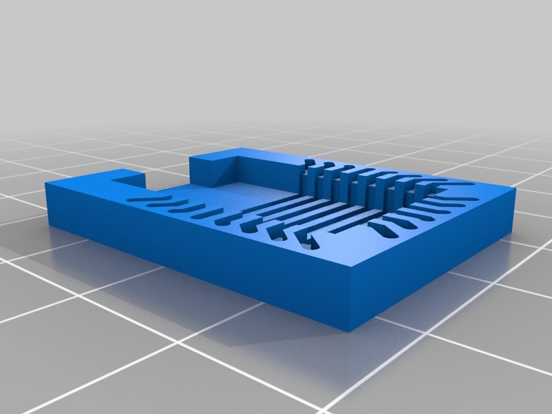 Fichier 3D gratuit ESP8266 ESP-12E Socket (COMPACT)・Objet pour ...