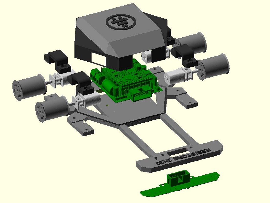 Free 3D file The Bug - Parametric OpenSCAD Robot Design 🐛・3D printing ...