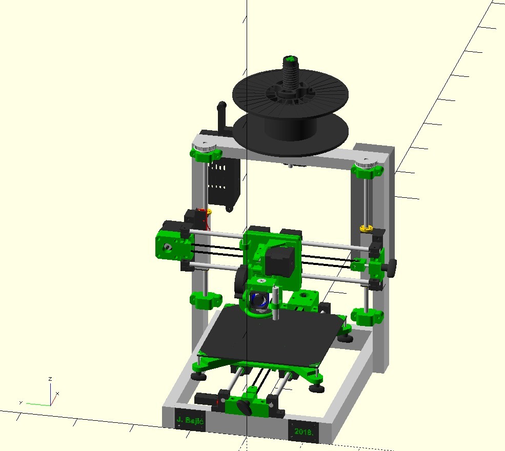 Free 3D file DIY 3D printer V1.2 model・3D printing idea to download・Cults