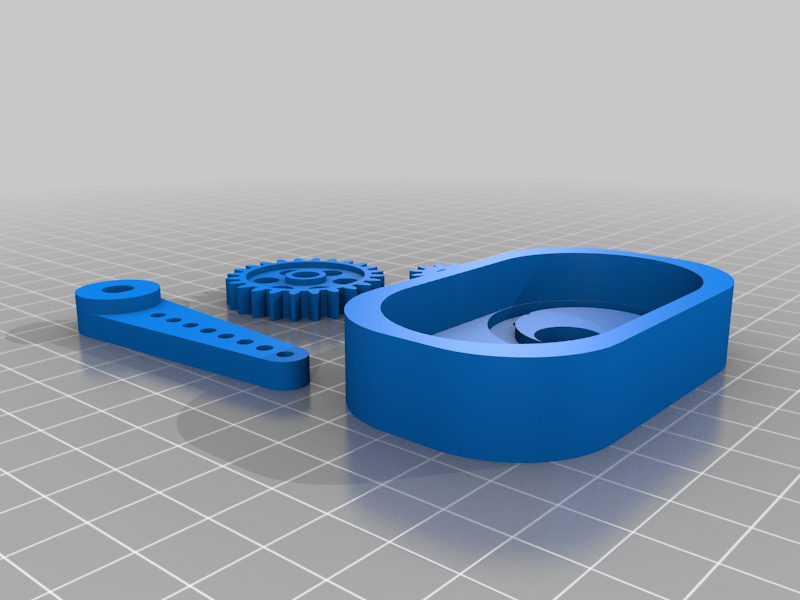 Free 3D file DIY Servo motor model - Parametric 🎒・3D printing template ...