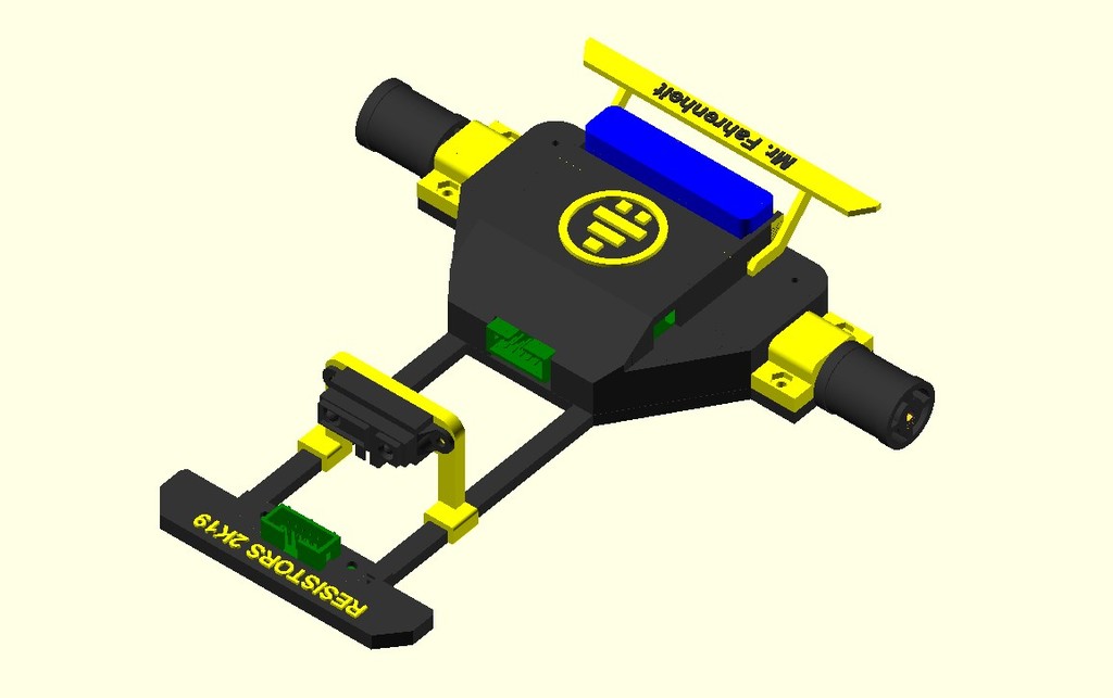 Free 3D file Line Follower・Template to download and 3D print・Cults