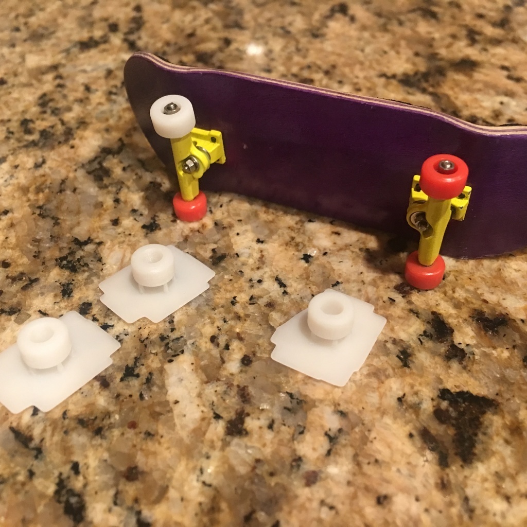 Free 3D file FingerBoard Skateboard Wheels Resin Print Only 🛹・3D print ...