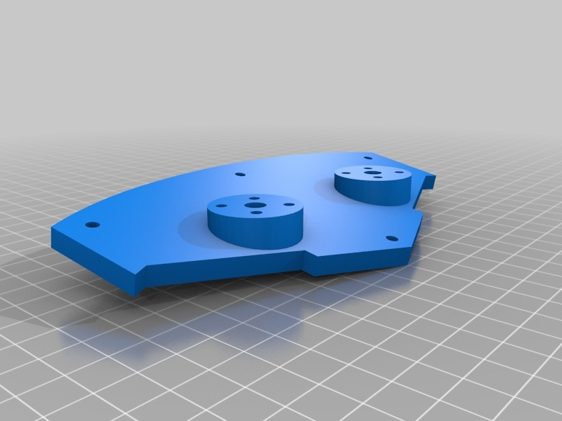 Free 3D file Back Plate for super simple RC Boat 🔙・3D printing design ...