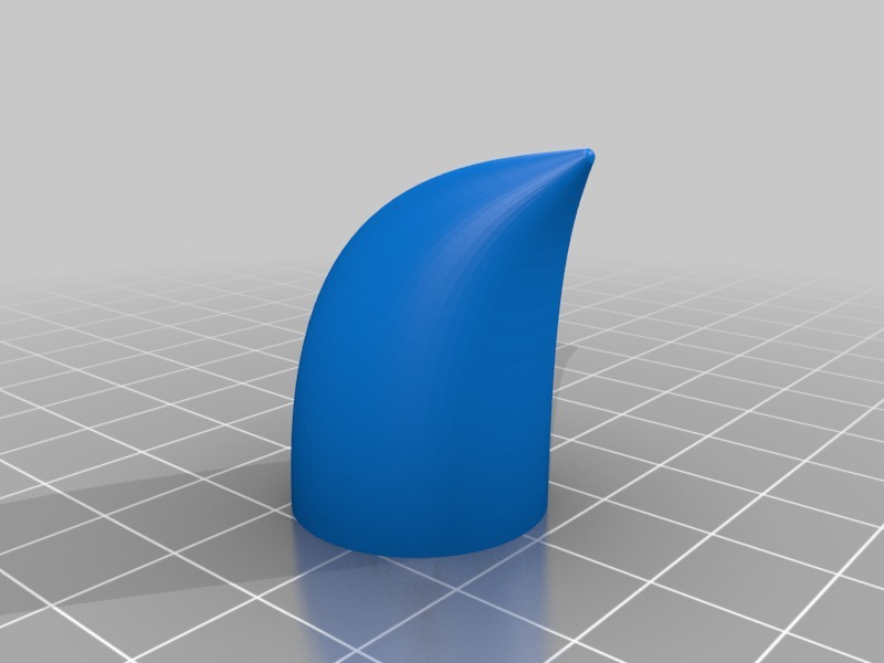 Free 3D file Motorcycle Helmet Horns. Demon look. No screws, no glue ...