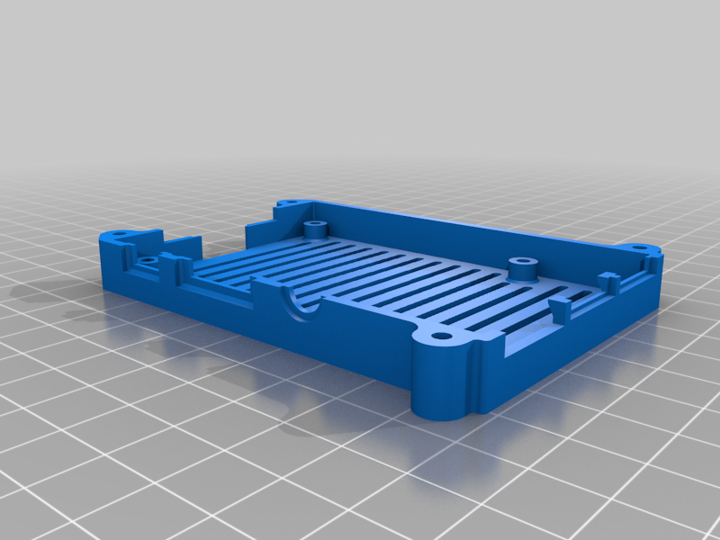 Free 3D file Pi3b+ case with heatsink slot・Template to download and 3D ...