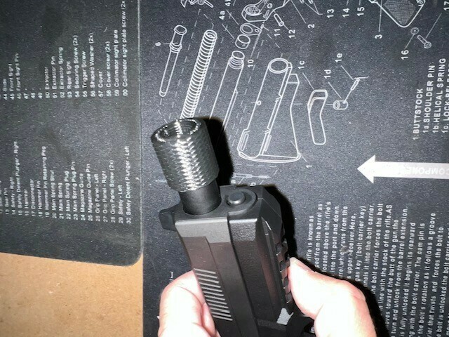 Free 3D file FNX 45 thread adapter・Template to download and 3D print・Cults