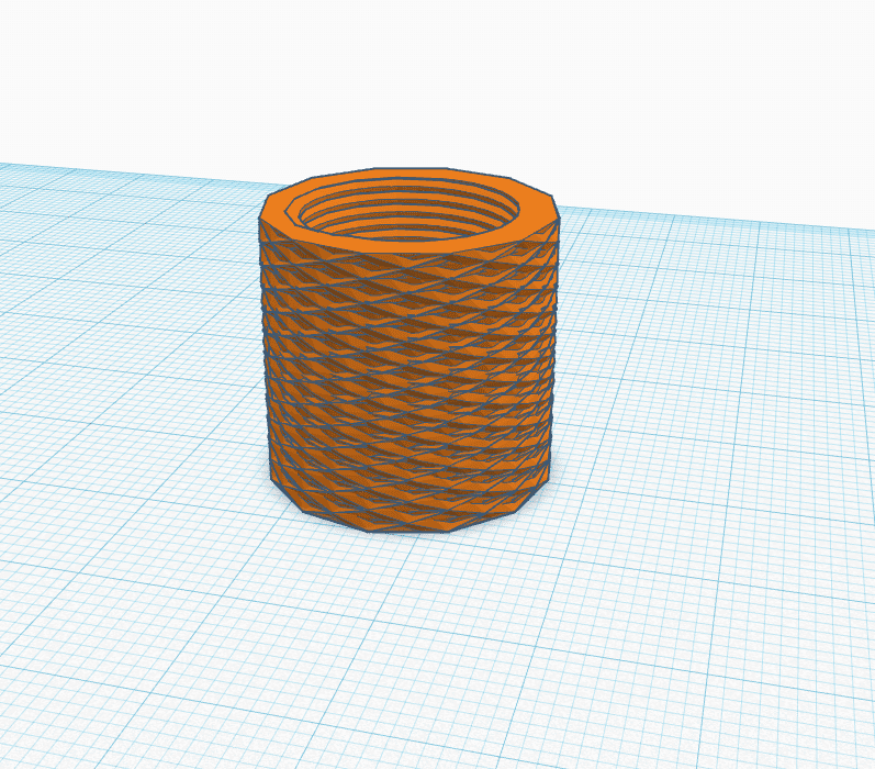 Free 3D file FNX 45 thread adapter・Template to download and 3D print・Cults