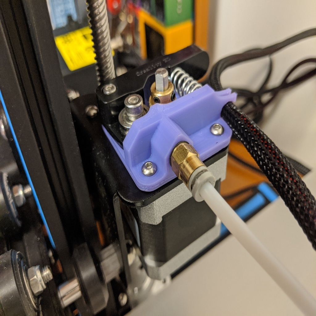 Free 3D file CR10 Extruder Mod With Cable Management 🔌・3D printing idea to download・Cults