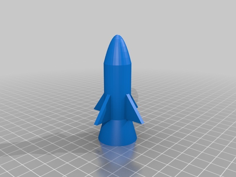 Free 3D file Rocket・3D print design to download・Cults