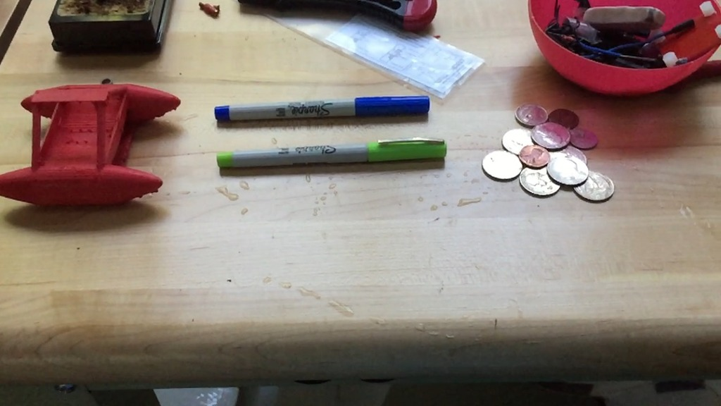 Free 3D file Hydrofoil pontoon coin boat・3D printer design to download ...