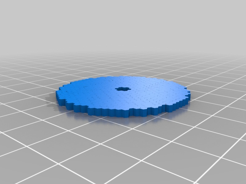 Free 3D file Thirty Meter Telescope Segmented Mirror Badge・3D printer ...