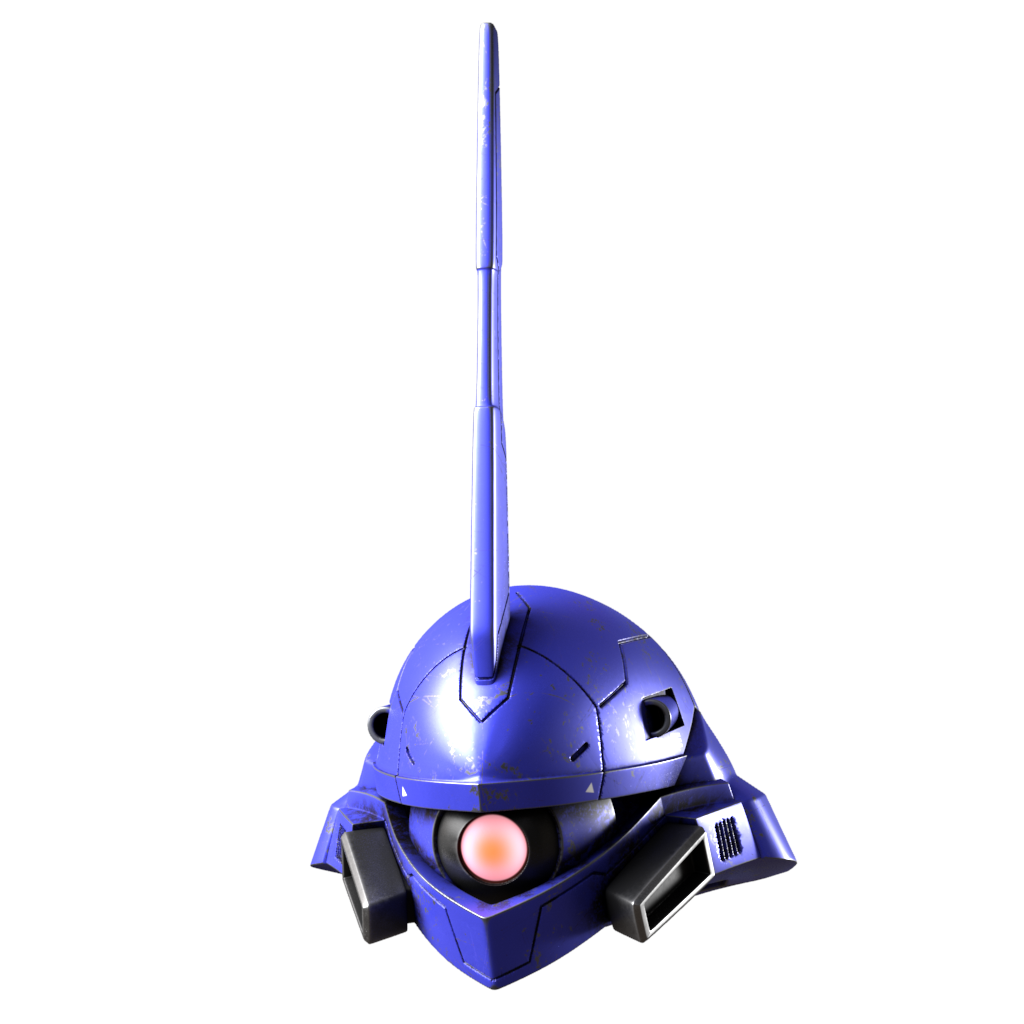 3D file Gundam Kampfer Helmet 🤖・3D printable model to download・Cults