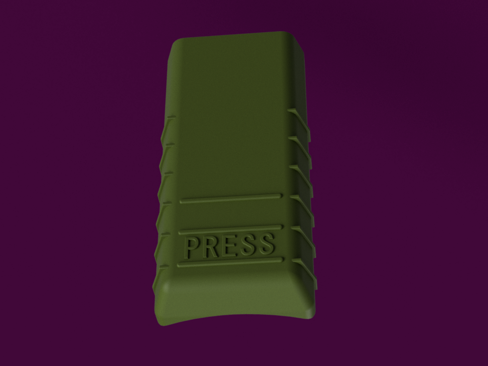 Free 3D file AT4 M136 Front Sight Cover 🔫・3D printer model to download ...