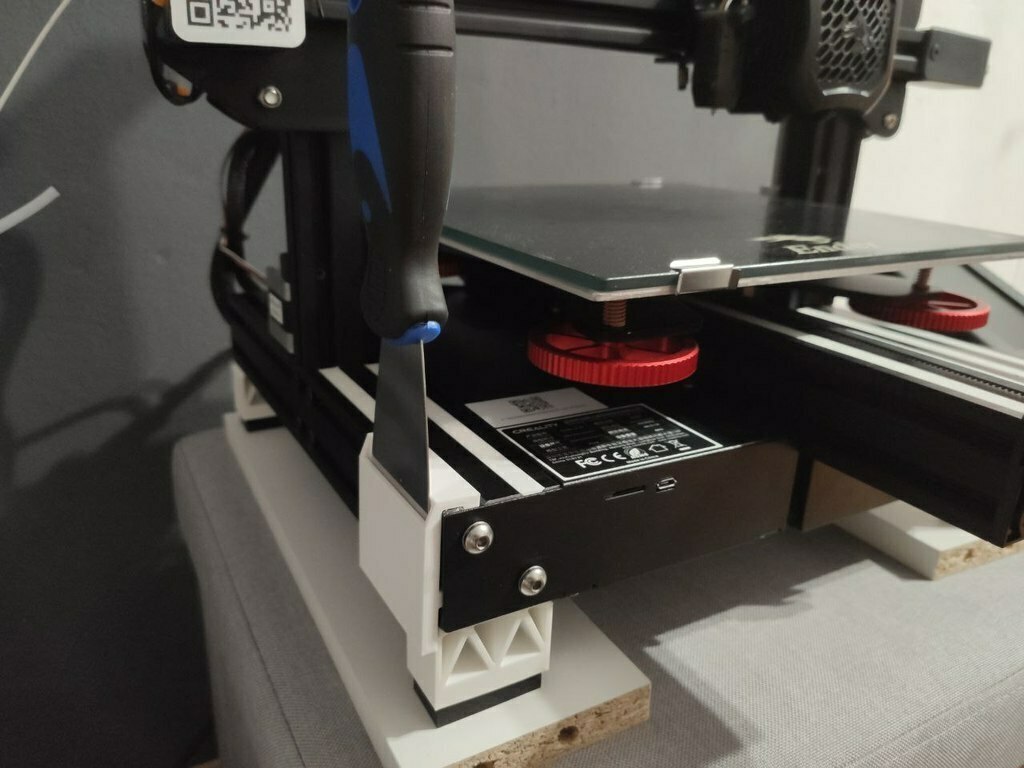 Free 3D file Scraper holder for Ender 3 v2 (51x1mm)・3D print model to ...