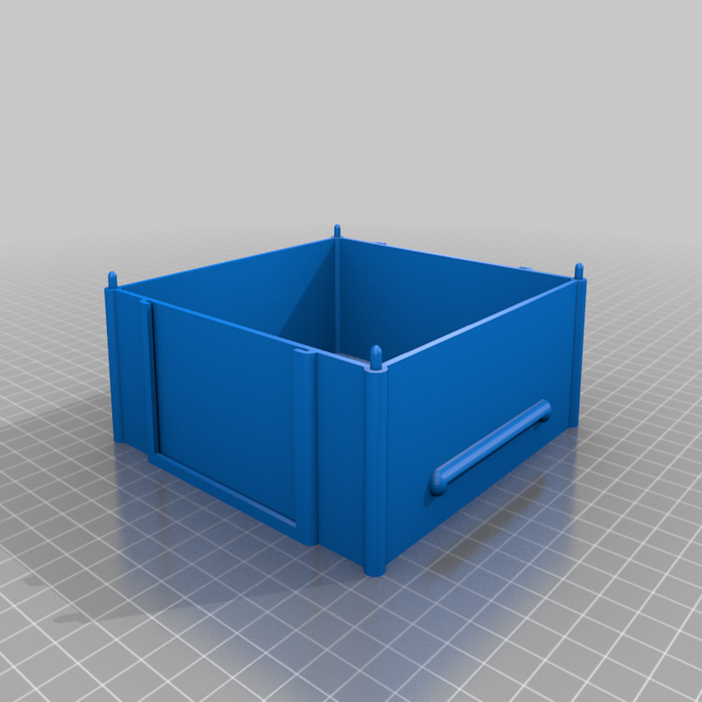 Free 3D file STACKABLE BINS ORGANIZER - Tall 1x1 🏠・3D printable design ...