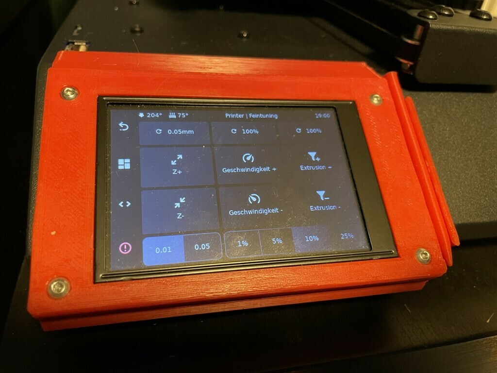 Free 3D file MKS TS35 Display mount for Artillery Genius Pro ...