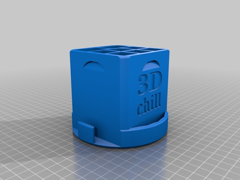 Free 3D file Pen & Paint Brush Stand・3D print object to download・Cults