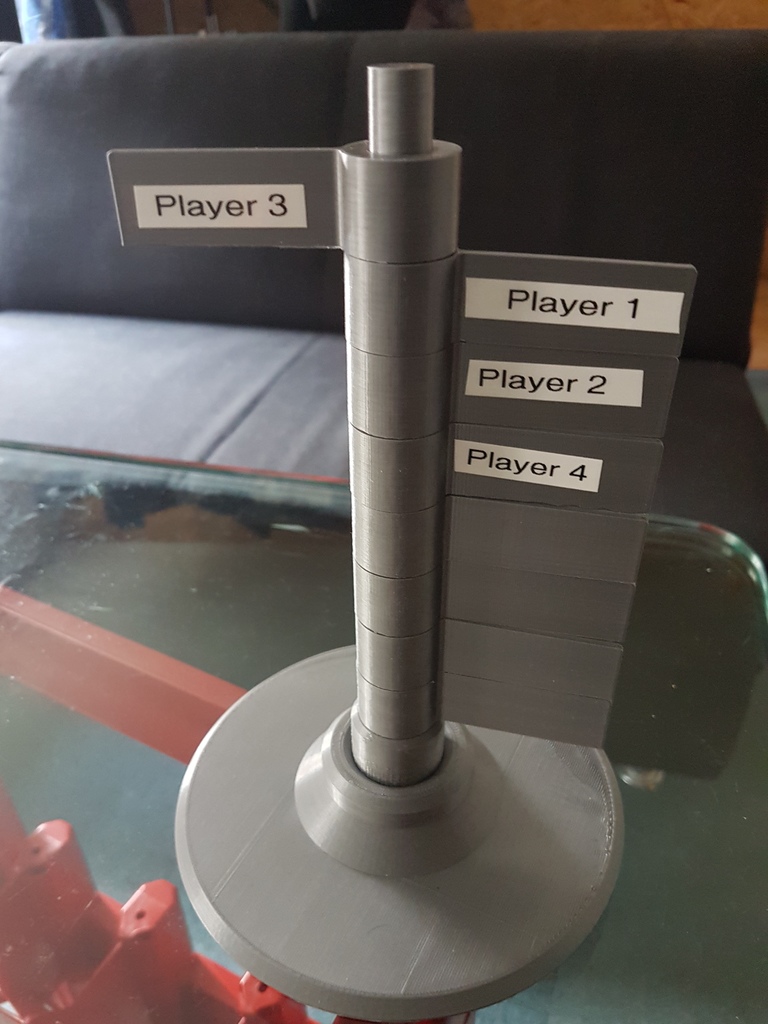 Free 3D file Turn / Initiative Tracker for Roleplaying games・3D print ...