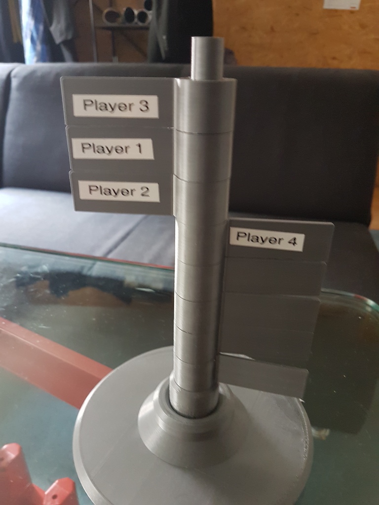 Free 3D file Turn / Initiative Tracker for Roleplaying games・3D print ...
