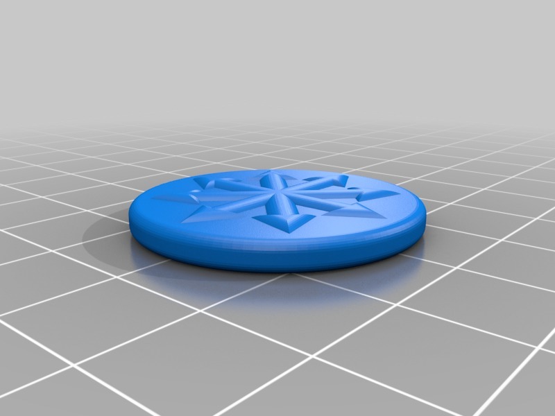 Free 3D file Chaos Token・3D printable design to download・Cults