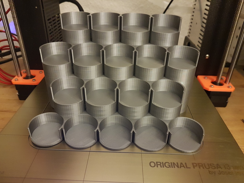 Free 3D file 33mm paint rack optimized (Citadel and Createx Paint rack ...